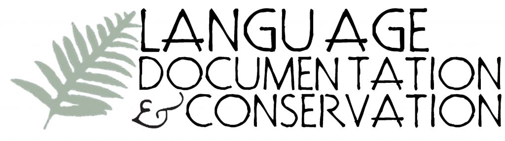 Language Documentation & Conservation, vol. 11 (2017) – UH Press