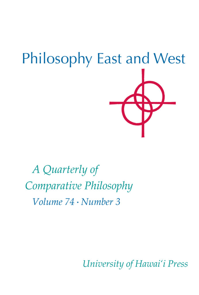 Philosophy East and West: A Quarterly of Comparative Philosophy – UH Press
