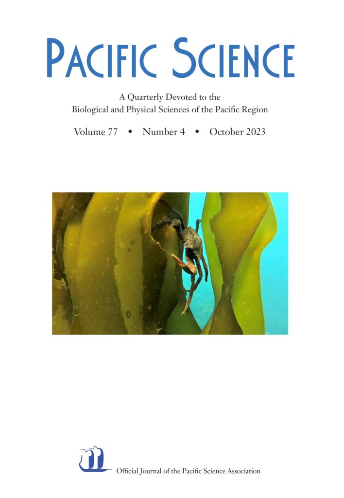 Pacific Science: A Quarterly Devoted to the Biological and Physical ...